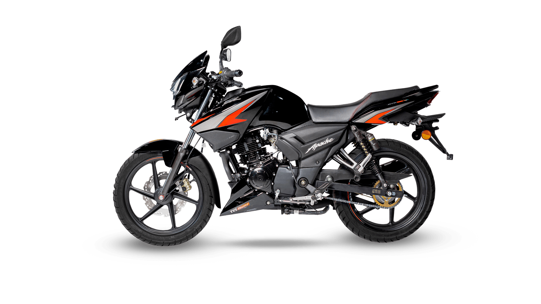 Apache 160 2V Negra 2025 - Elektra Guatemala