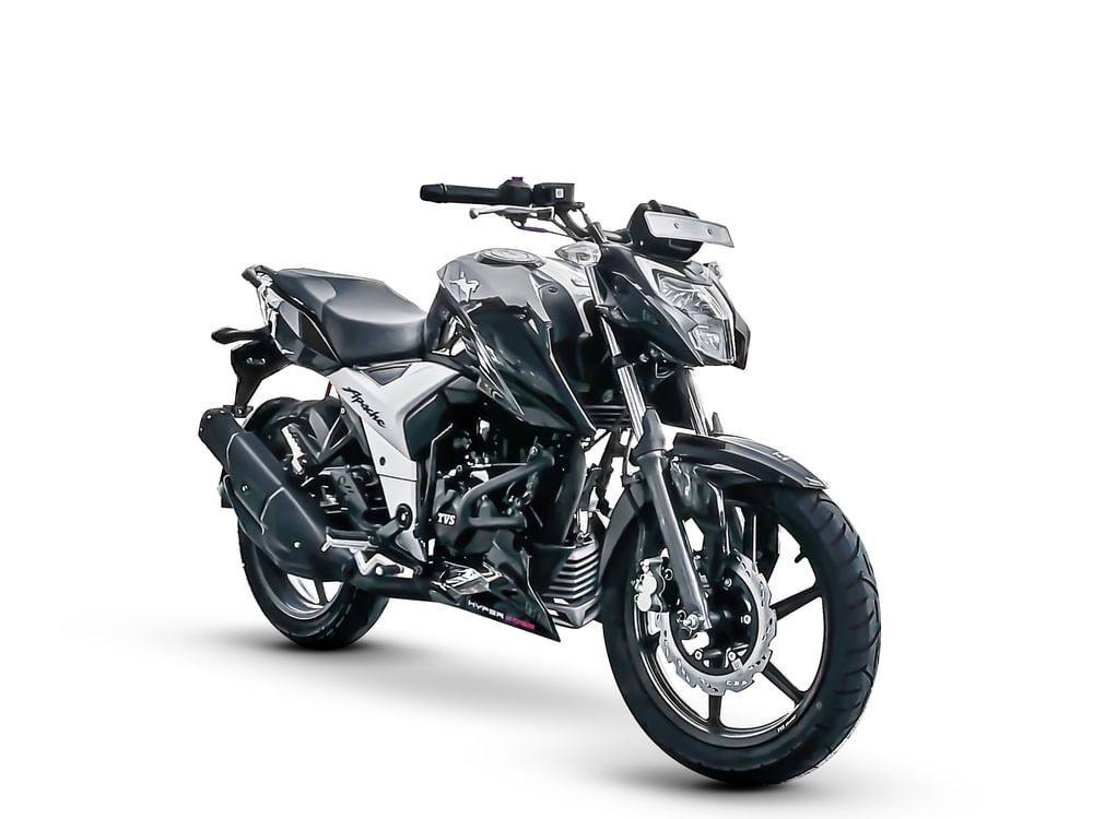 Apache 200 4V Negra 2026 - Elektra Guatemala