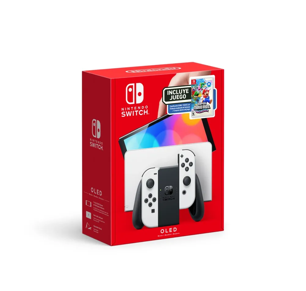 Consola Nintendo Switch Oled Blanco - Elektra Guatemala